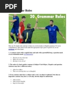 Essential English Grammar Rules | PDF | Grammatical Number | Subject ...