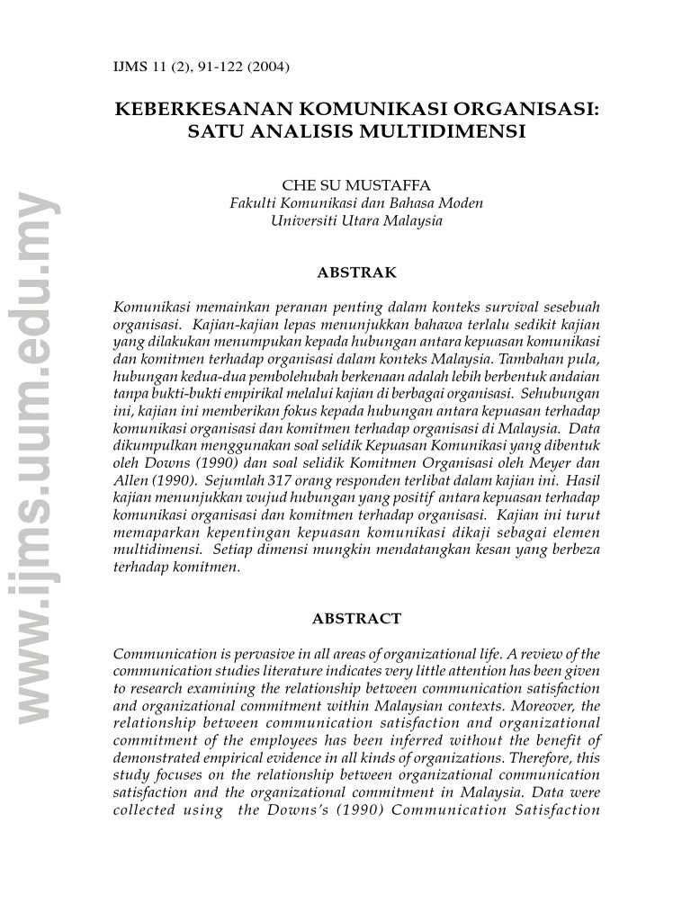 Jurnal Konsep Keberkesanan | PDF