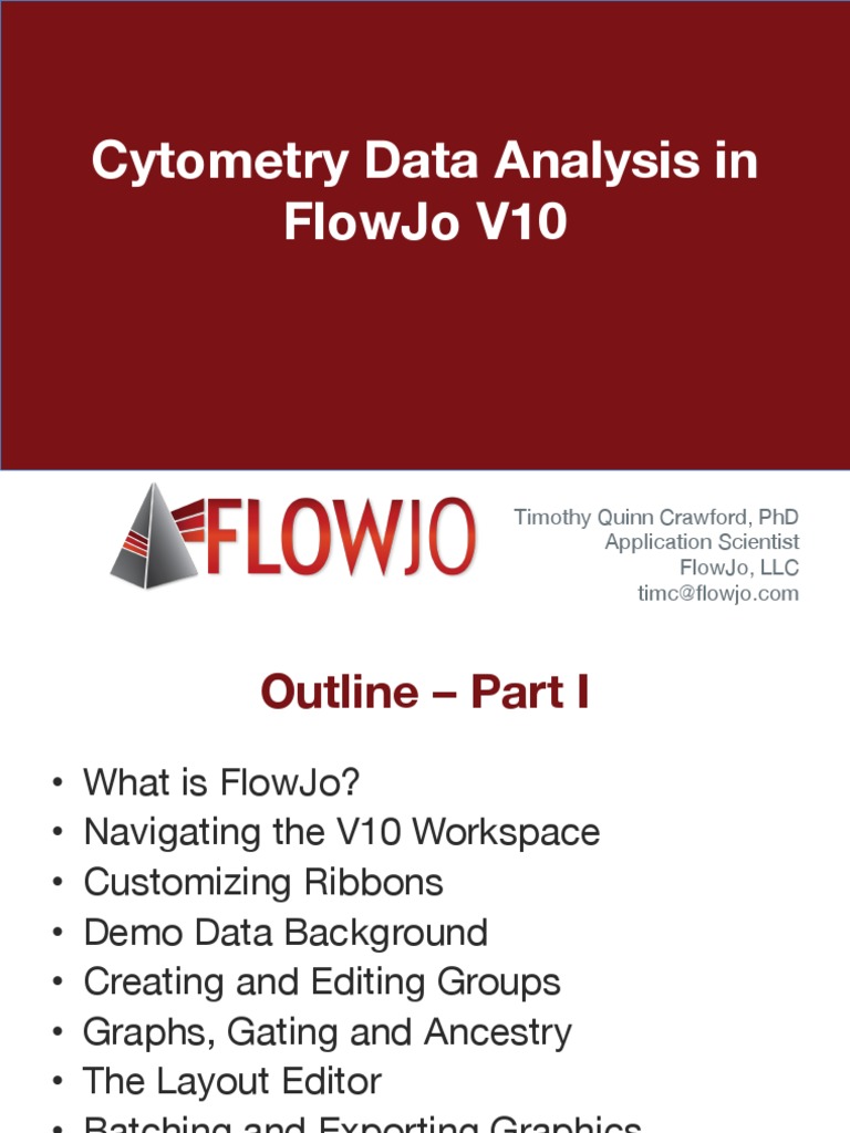 Cytometry Data Analysis in Flowjo V10: Timothy Quinn Crawford, PHD ...