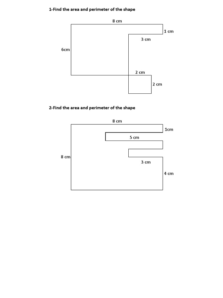 Finding The Missing Length 1 Pdf Elementary Mathematics Geometry