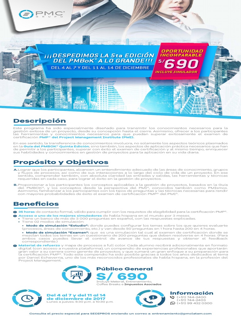 PMP PDF | PDF | Profesional en el manejo de proyectos | Itil