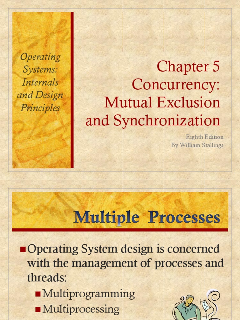 Ch 05 Os8e Pdf Process Computing Concurrency Computer Science