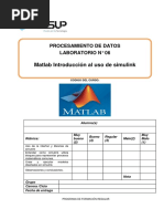 Modelamiento en Simulink MATLAB | PDF | Corriente eléctrica | Motor eléctrico