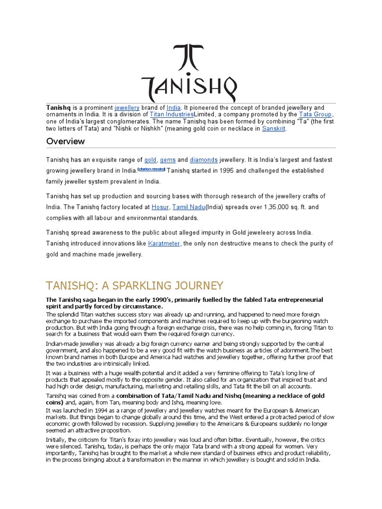 Tanishq | PDF | Jewellery | Fineness