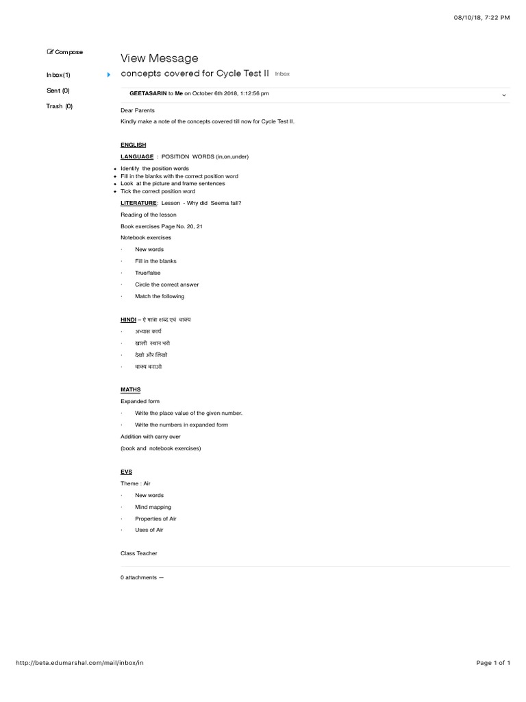 Cycle Test 2 Syllabus | PDF | Human Communication | Semiotics