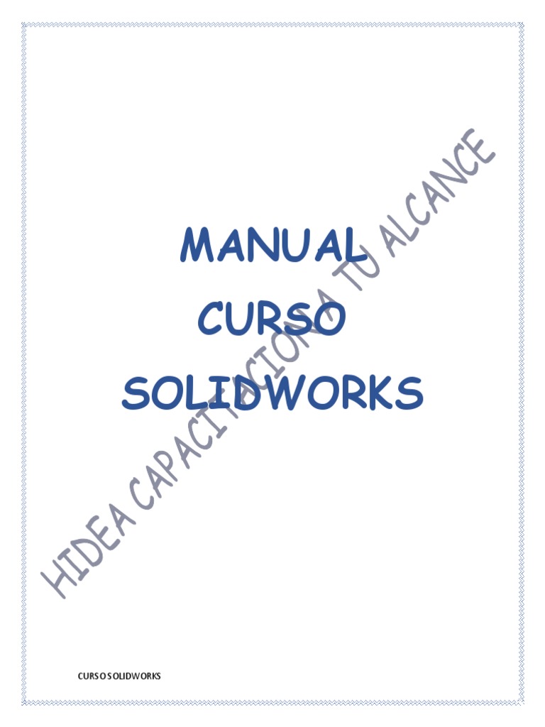 Manual Solidworks 1 PDF | PDF | Point and Click | Diseño