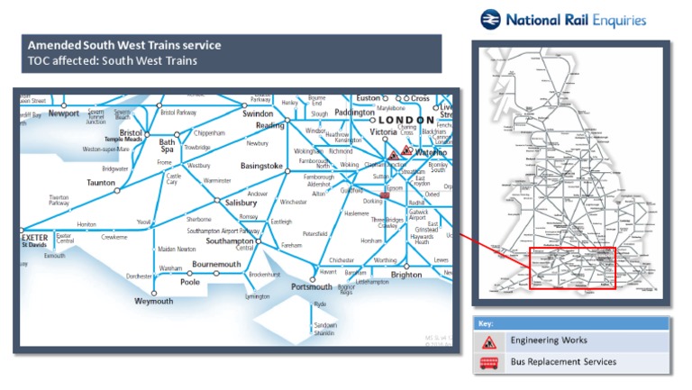Amended South West Trains Service Details | PDF