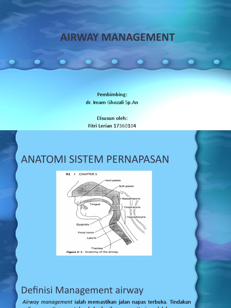 Airway Management | PDF