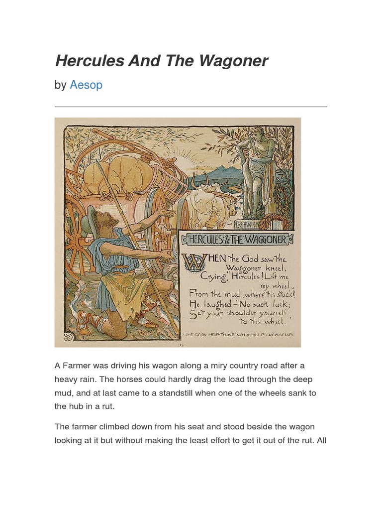 Hercules and The Wagoner | PDF