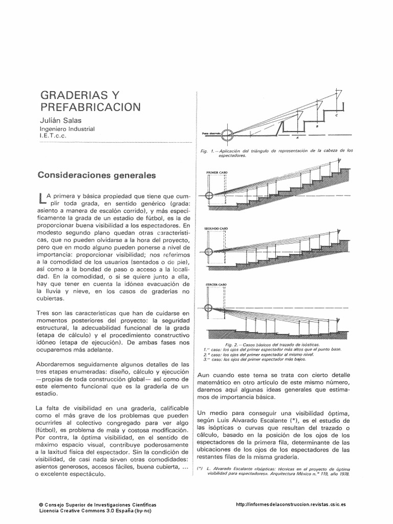 Graderias | PDF | Hormigón pretensado | Science