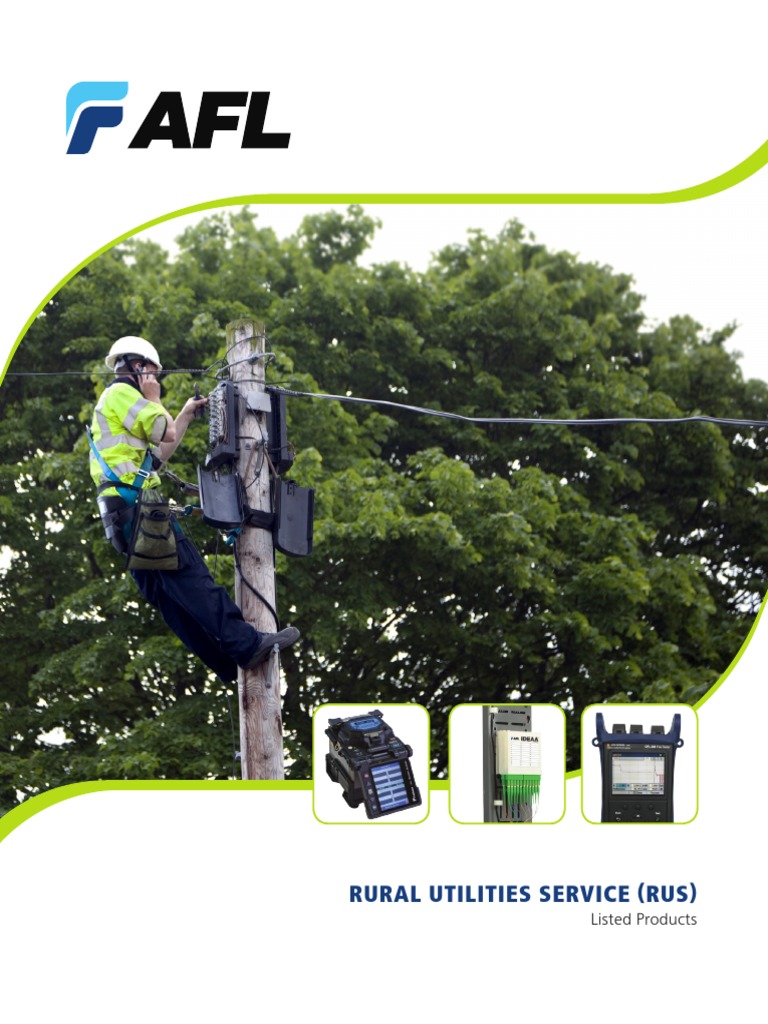 AFL Rural Utilities Service Listed Product Catalog | PDF | Electrical ...