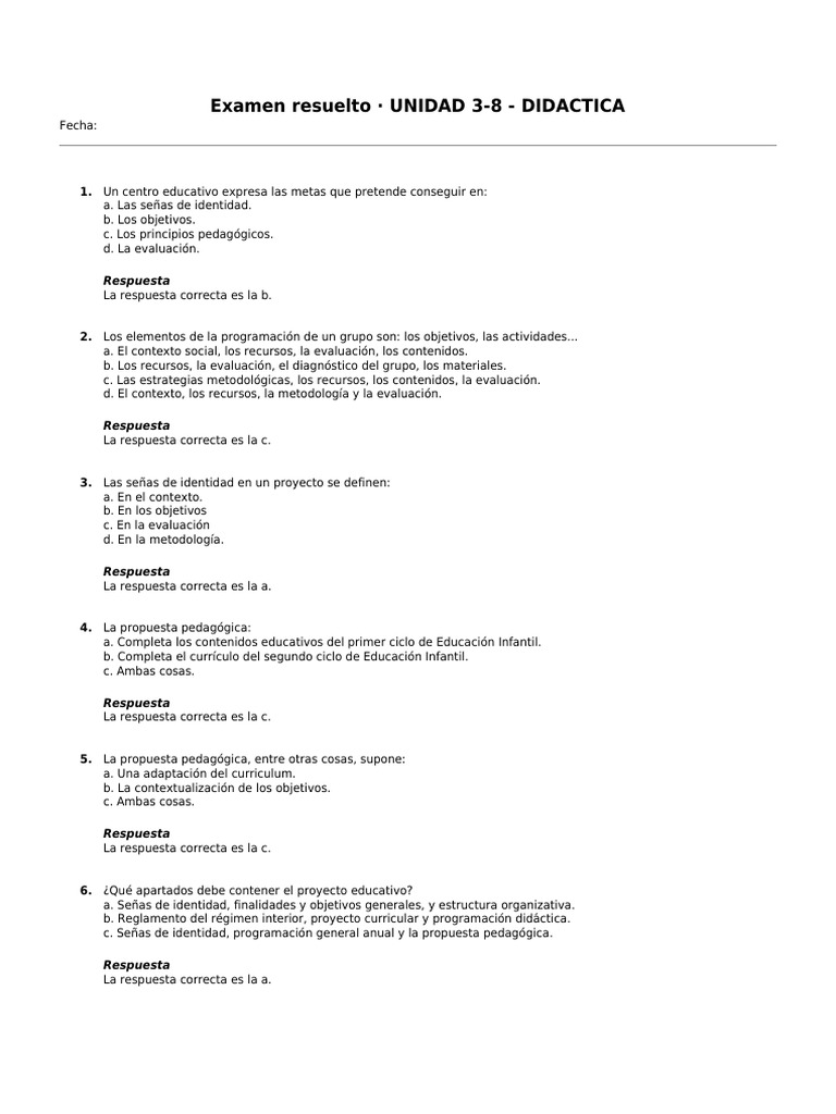 examen-UD 3-8 PDF | PDF | Plan de estudios | Evaluación