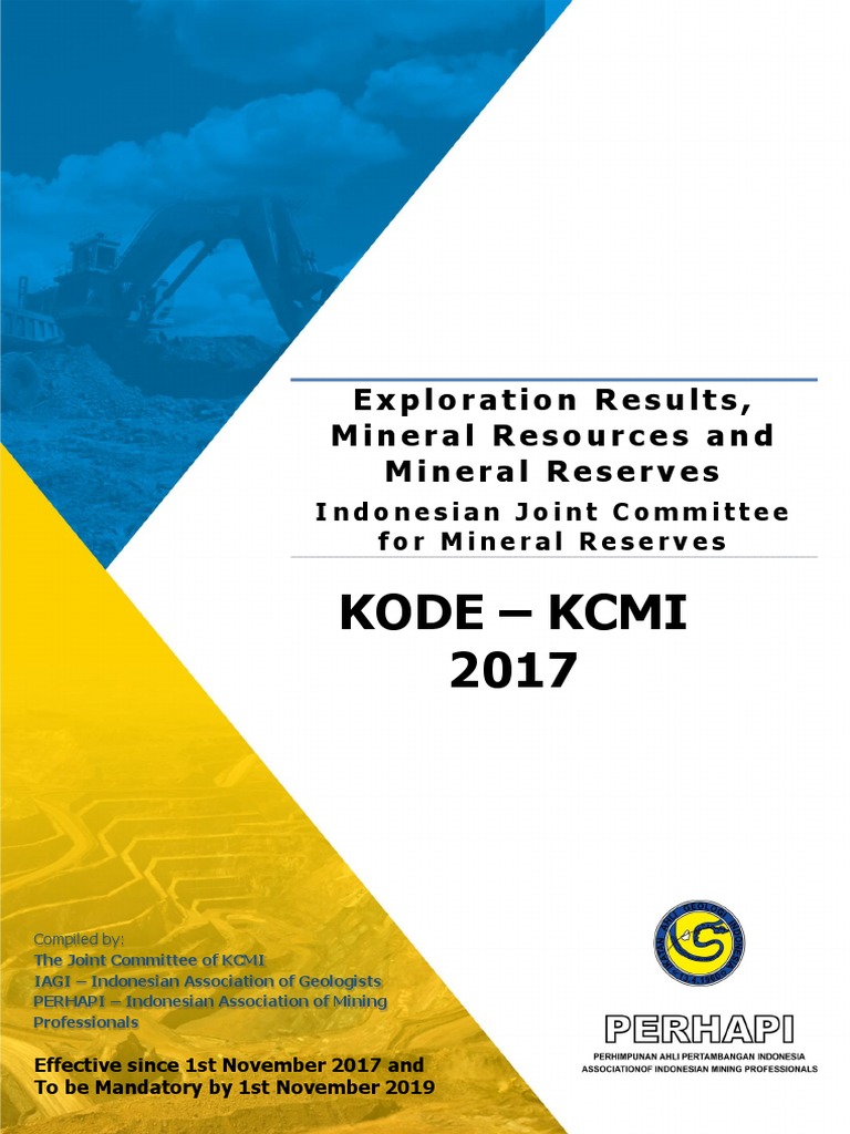 KCMI Code 2017 (English) PDF | PDF | Confidence Interval | Minerals