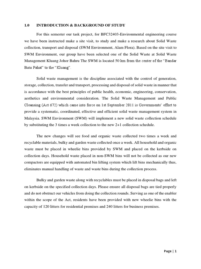 Environmental Engineering - Solid Waste Management | PDF | Municipal ...