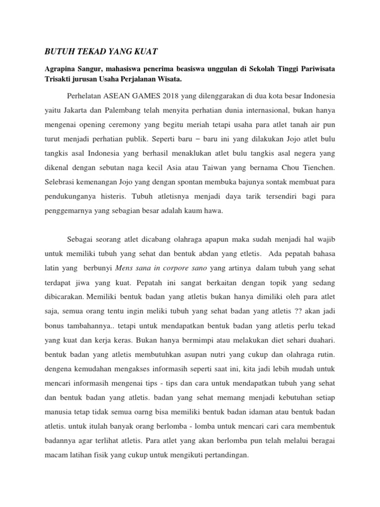 Tubuh Atletis | PDF