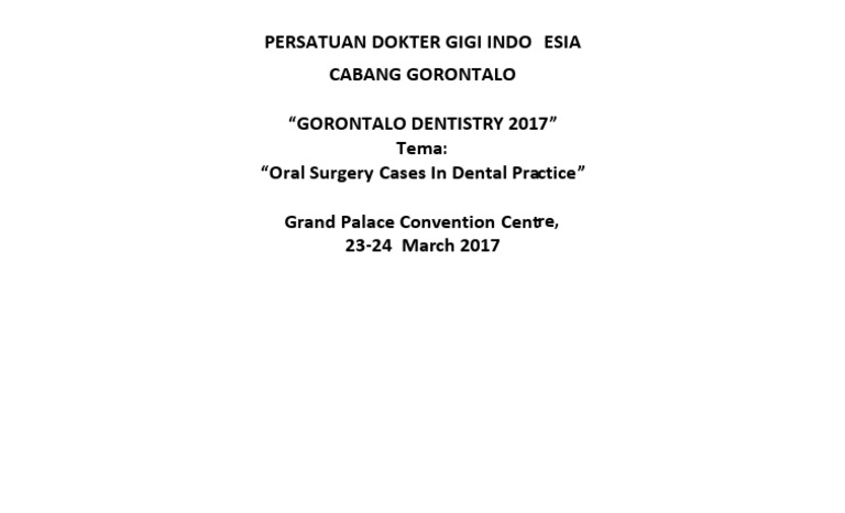 Background Seminar Pdgi | PDF