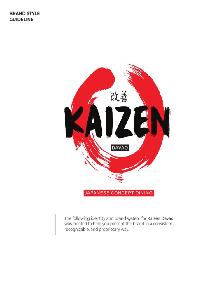 Kaizen Branding Guideline 2018 | PDF
