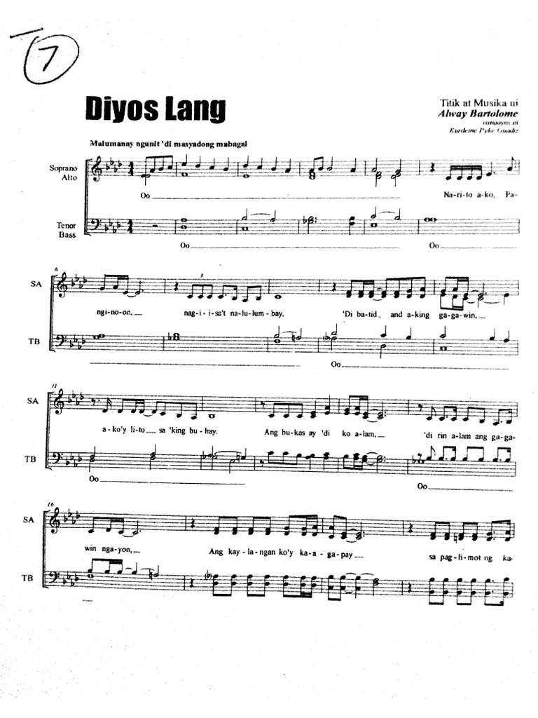 Diyos Lang PDF | PDF