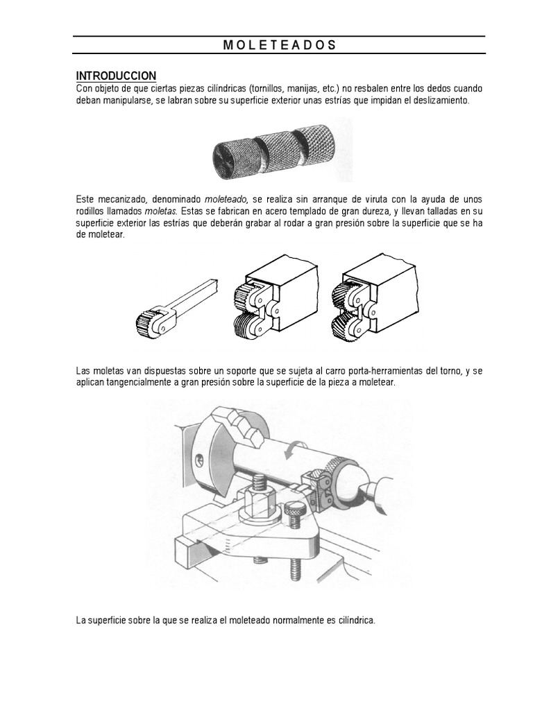 Moleteado-tipos | Ingeniería | Ciencia | Free 30-day Trial | Scribd