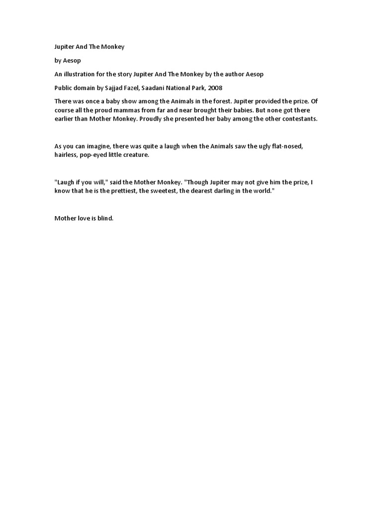 Jupiter and The Monkey | PDF