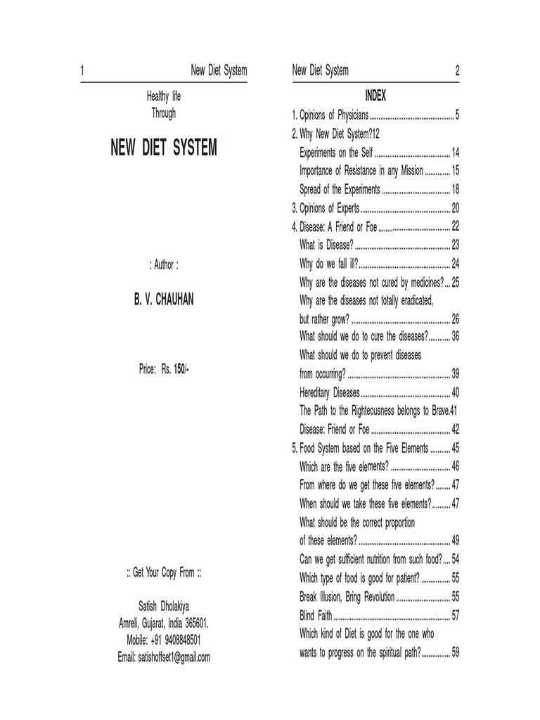 New Diet Systems PDF | PDF | Friction | Foods