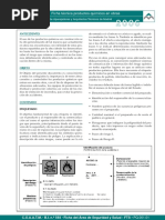 Cloroformo Hoja de Seguridad. | PDF | Cloroformo | Sustancias químicas