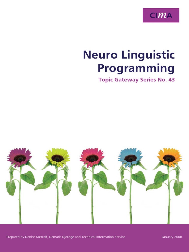 CIMA Introduction To NLP PDF | PDF | Neuro Linguistic Programming | Cognitive Science