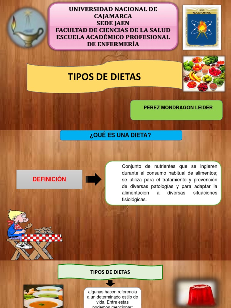 Tipos de Dietas | PDF | Dieta | Alimentos