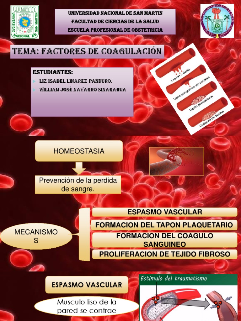 Factores de Coagulacion | PDF | Coagulación | Hemofilia