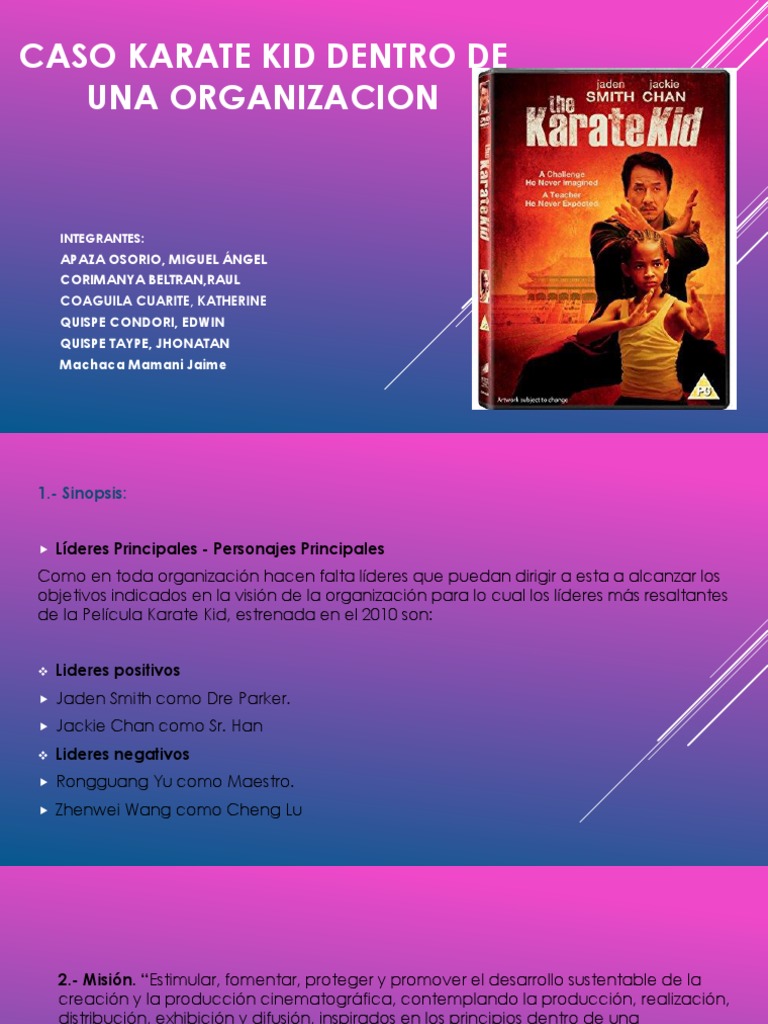 Karate Kid | PDF | Liderazgo | Sicología