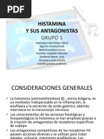 Clasificación de Los Antihistamínicos | PDF | Biomoléculas | Neurociencia