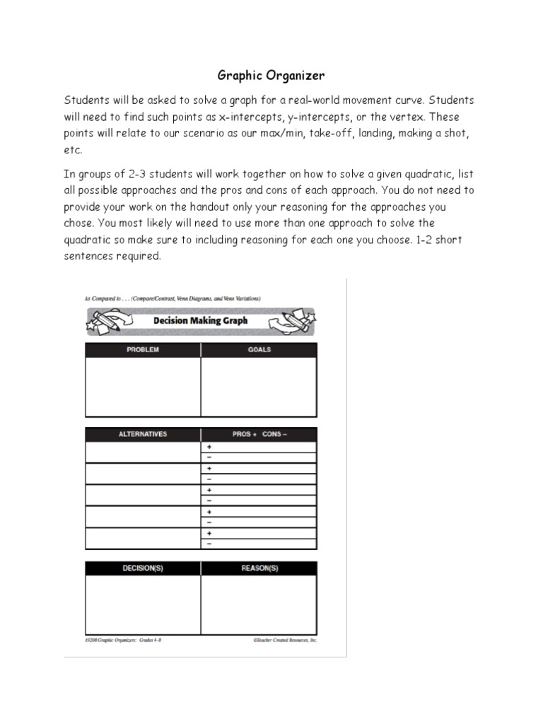 Solving Quadratics: Group Activity Guide | PDF
