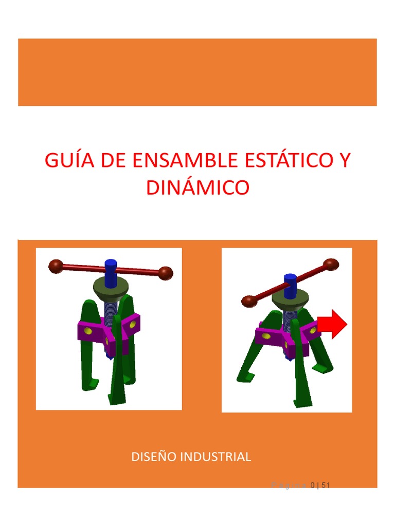 Manual Ensamble Dinamico | PDF | Point and Click | Tornillo