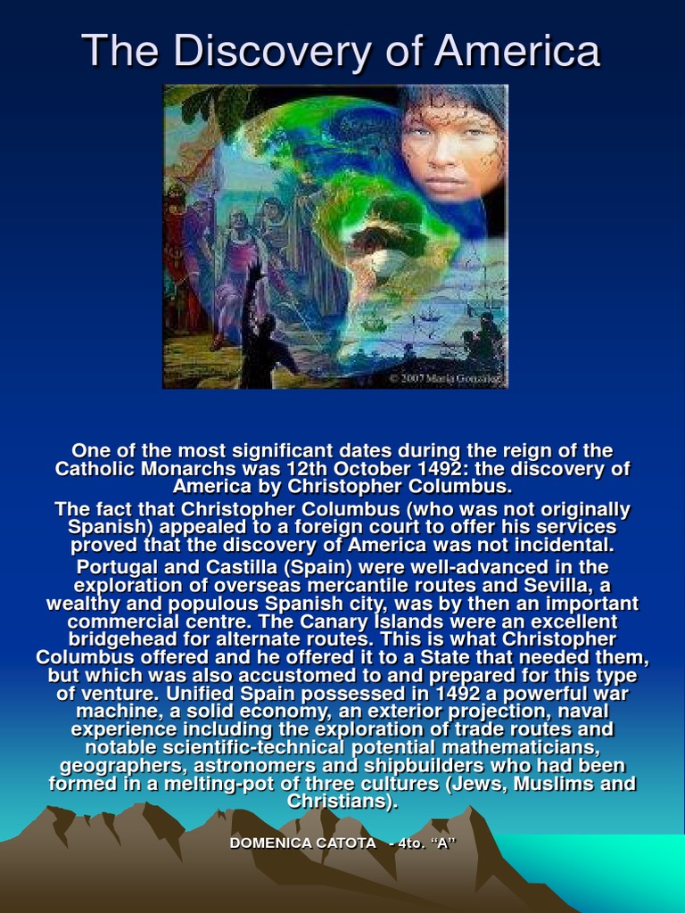The Discovery of America | PDF