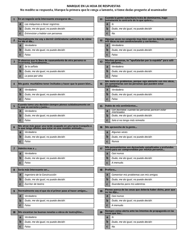 Manual 16pf5 | PDF | Naturaleza