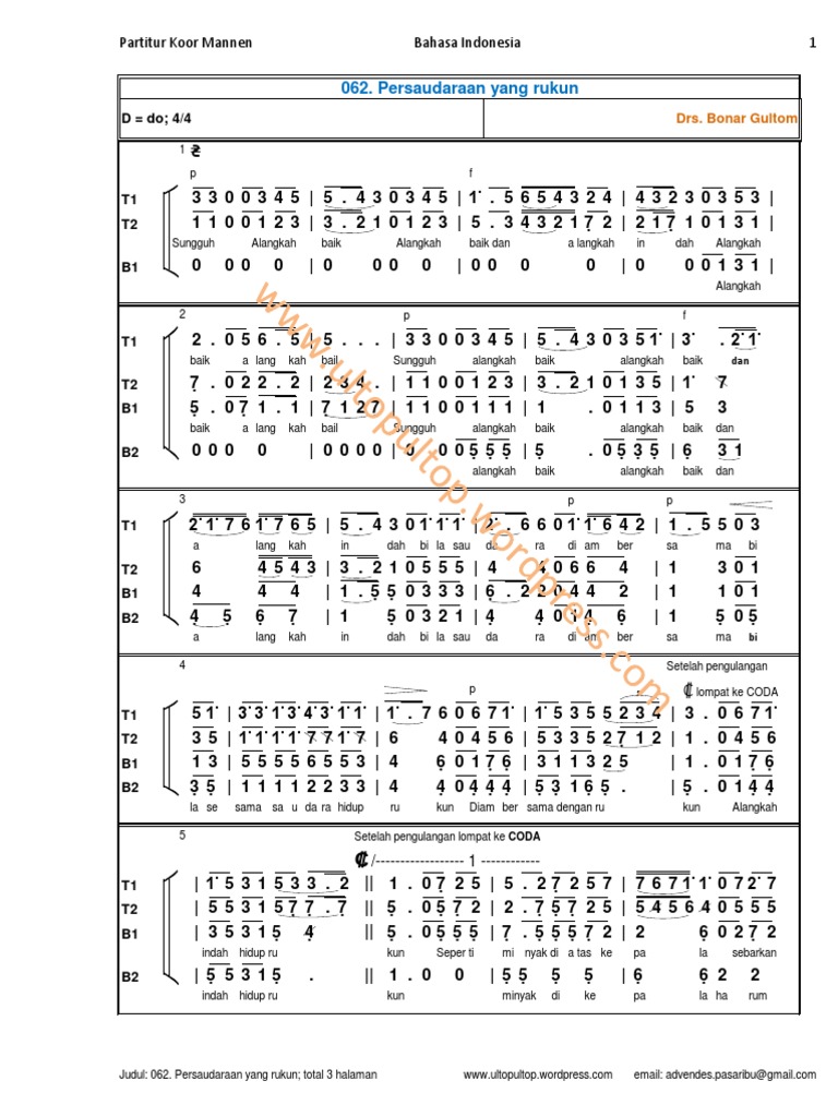 Persaudaraan Yang Rukun PDF | PDF