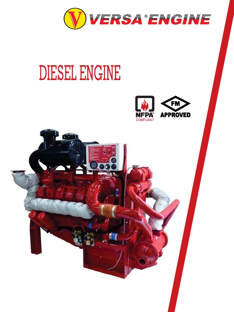 Versa Diesel Engine Specifications | PDF | Engines | Radiator