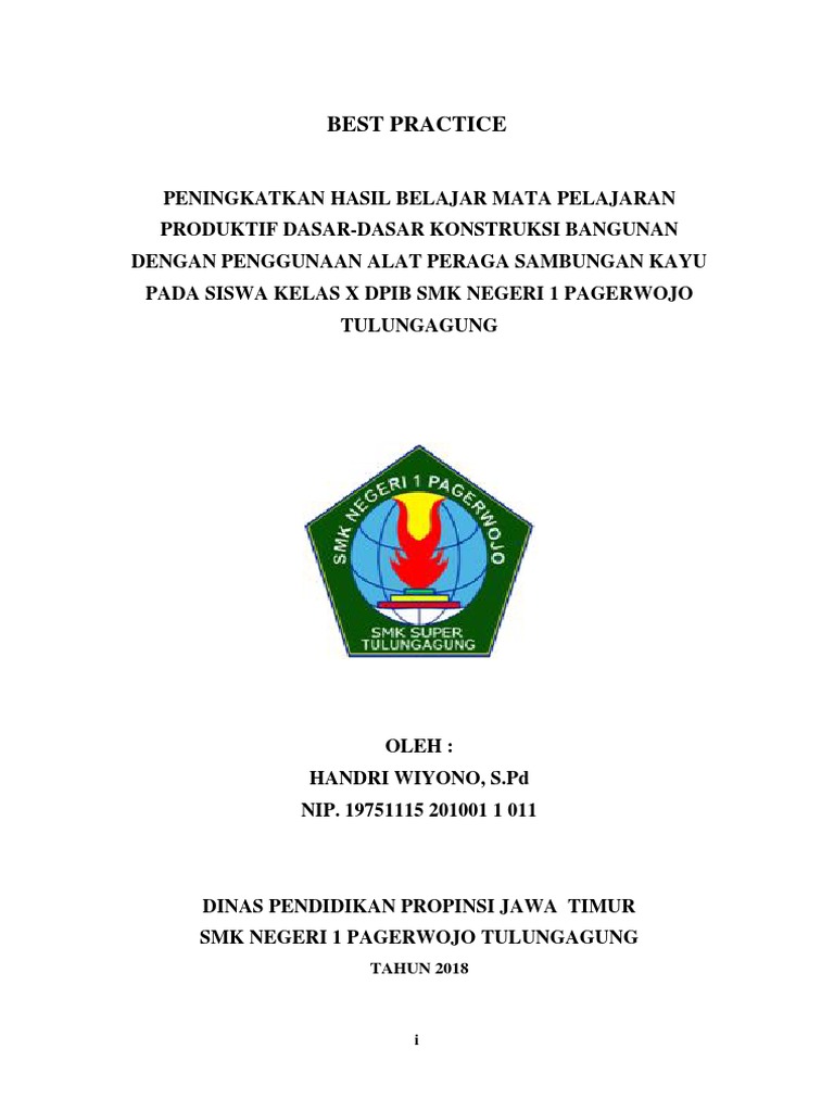 Best Practice Handri Wiyono | PDF