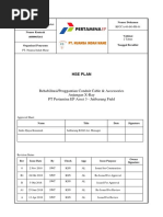 Contoh HSE Plan | PDF | Occupational Safety And Health | Risk