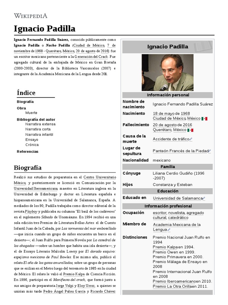 Carlos Padilla Lenero Wikipedia