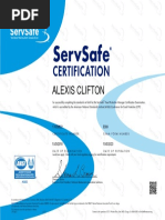 servsafe certificate | Justice | Crime & Justice