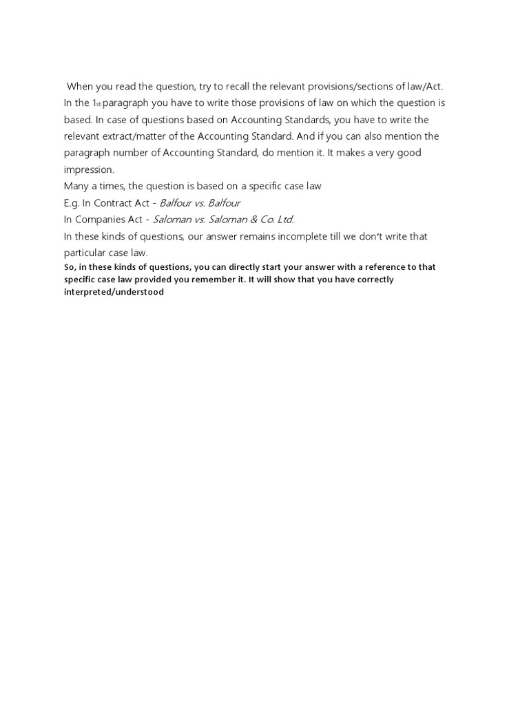 48 How To Answer Case Study | PDF