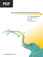 CTAB DNA Extraction Method | PDF