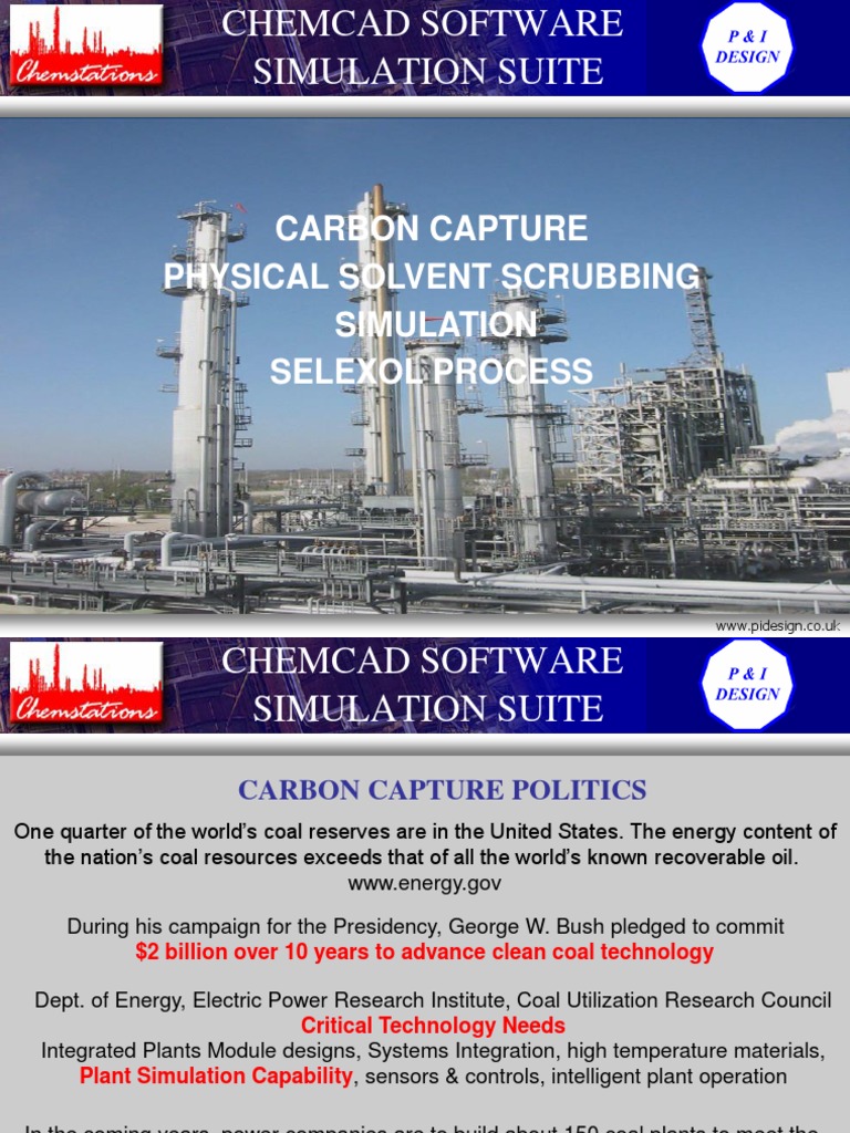 Selexol Process for CO2 Removal | PDF | Coal | Carbon Capture And Storage