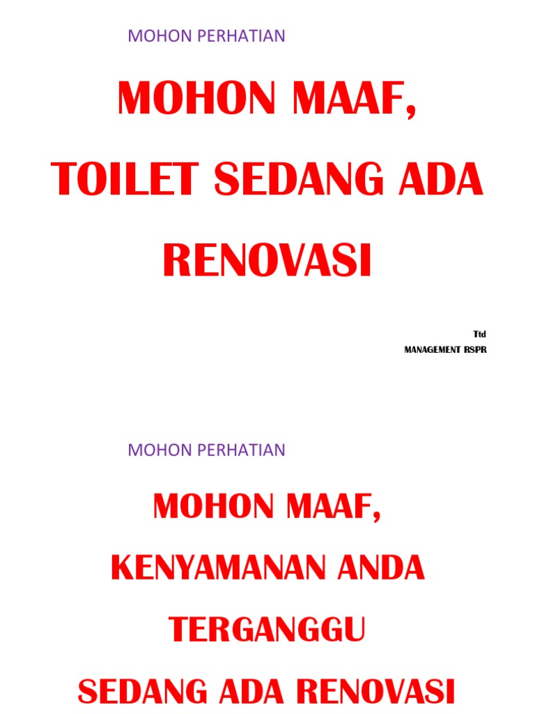 Mohon Maaf | PDF