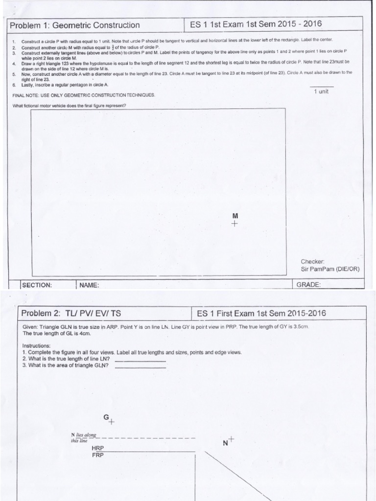ES1 Long Exam 1 Reviewer UPD PDF | PDF