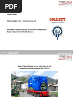 SPMT Description Incl Drawings | PDF | Trailer (Vehicle) | Crane (Machine)