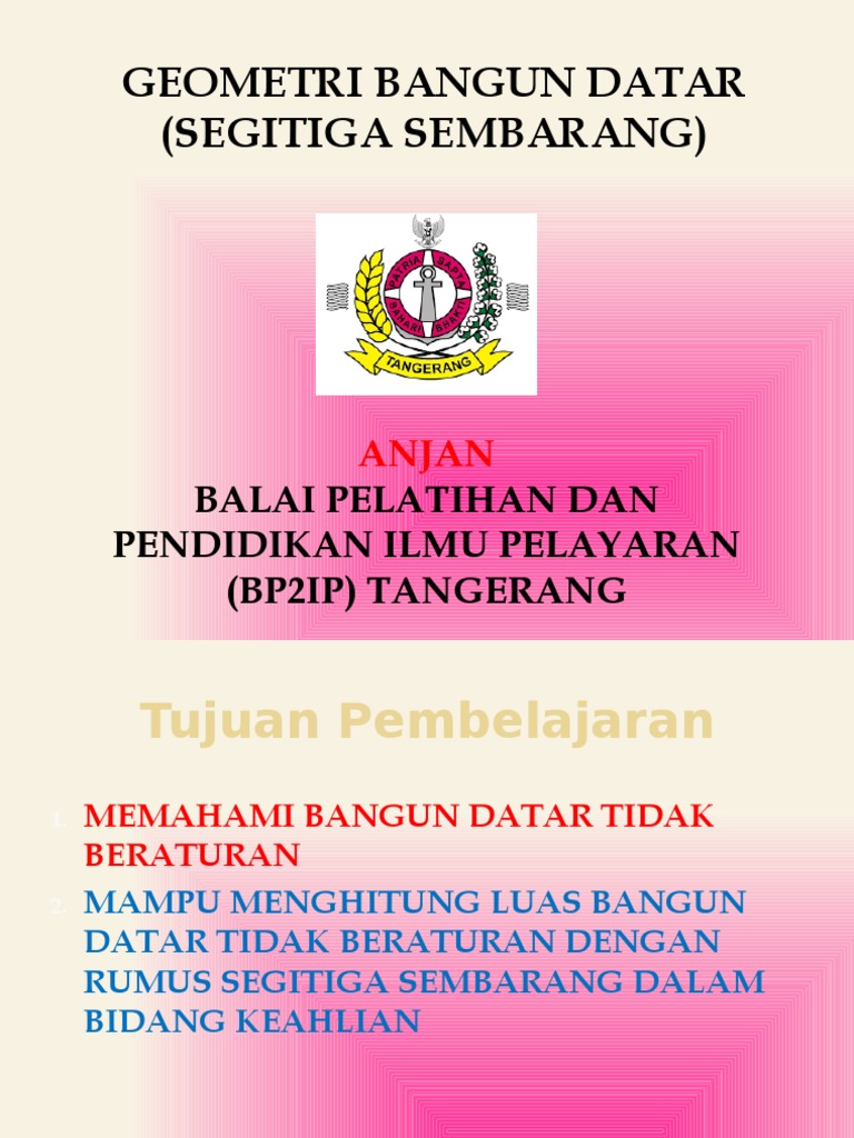 Segitiga Sembarang | PDF