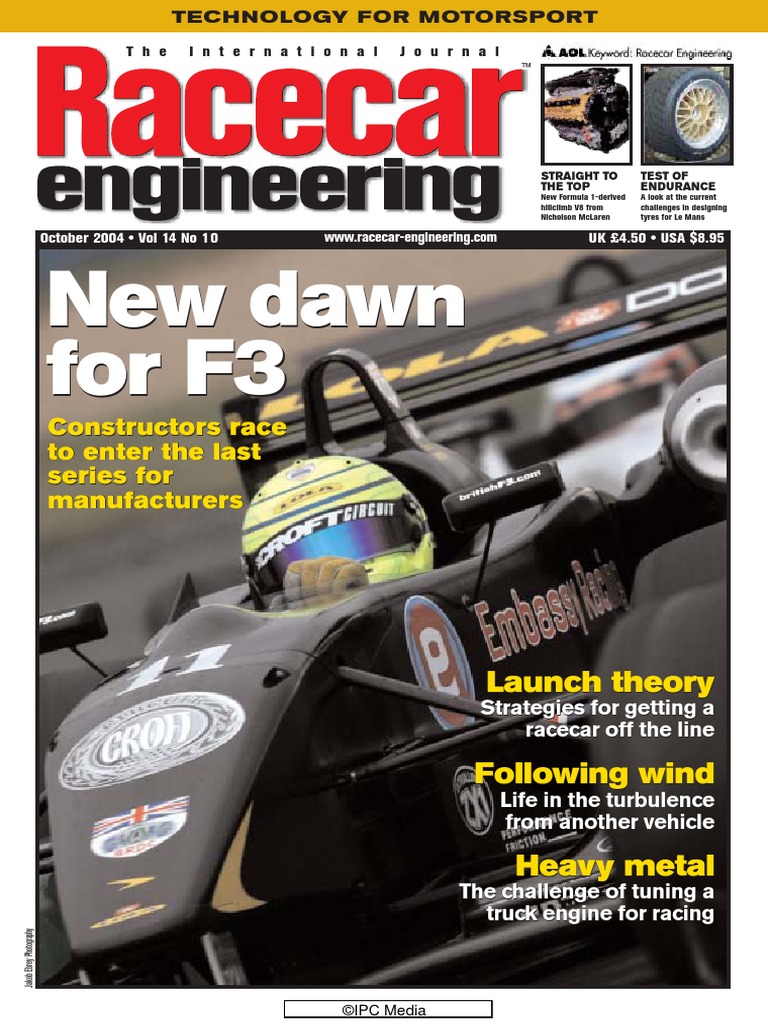 Racecar Engineering 2004 10 PDF | Download Free PDF | Motorsport | Nature