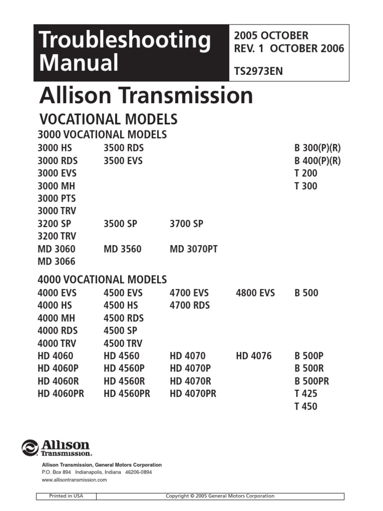 3K 4K Troubleshooting Manual WTEC III | PDF | Throttle | Manual ...